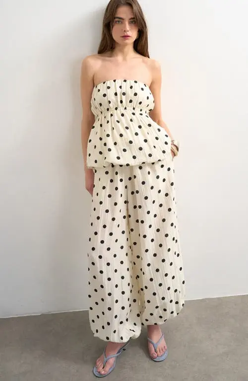 Topshop Dot Balloon Pants
