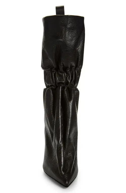 Rick Owens Cantitaquito Pointed Toe Wedge Boot