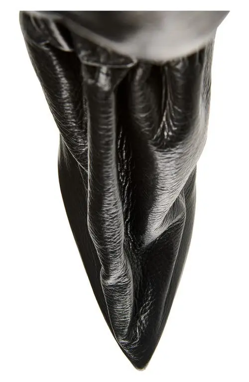 Rick Owens Cantitaquito Pointed Toe Wedge Boot