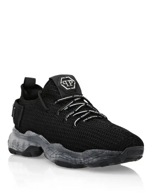 Philipp Plein Runner Sneaker Hyper Shock - Black