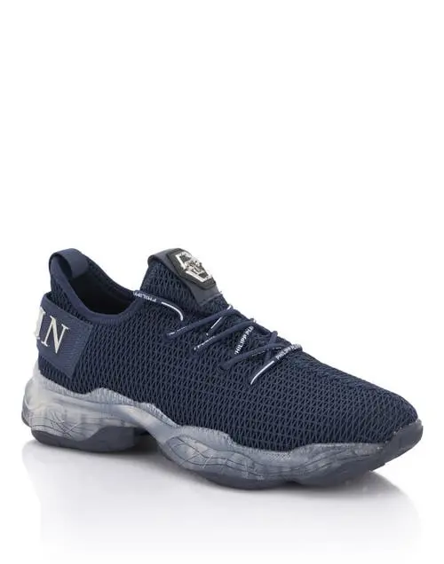 Philipp Plein Runner Sneaker Hyper Shock - Navy