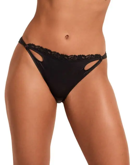 ADORE ME Vesper Brazilian Panties - Black