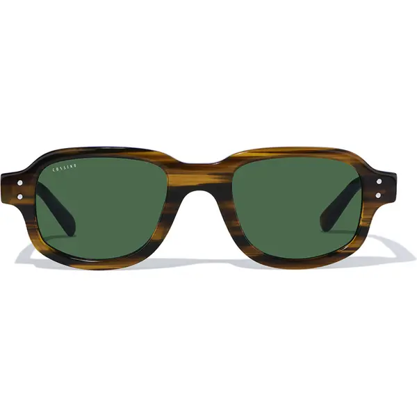 COSSINO Tres Acetate Sunglasses - Brown