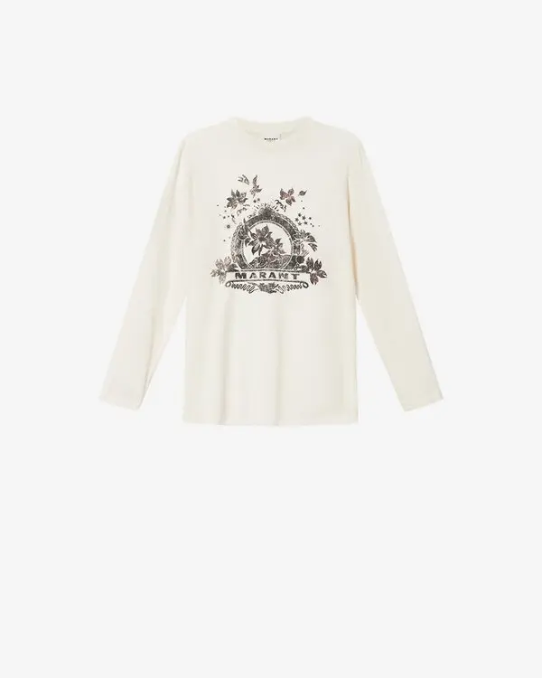 MARANT ETOILE Martine Tee Shirt - Ecru