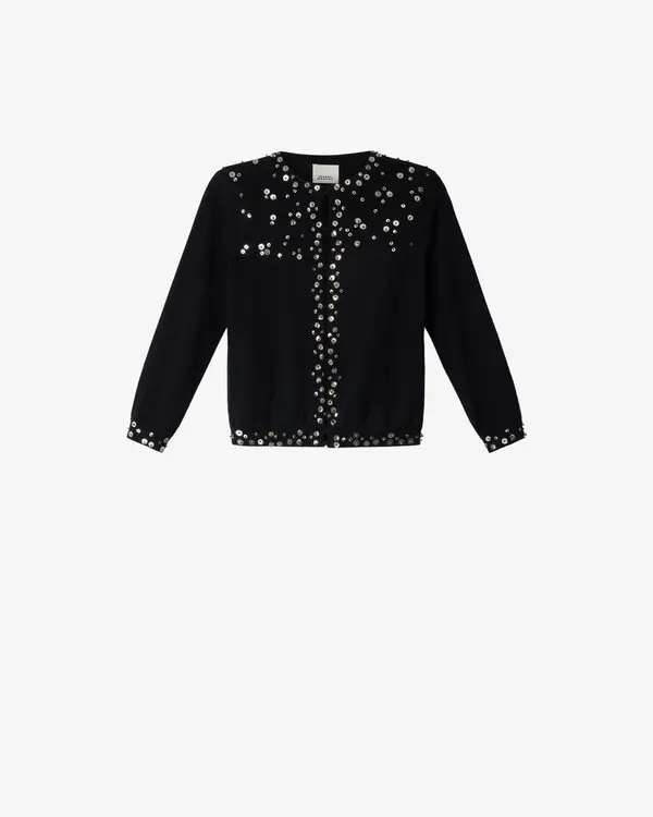 Isabel Marant Étoile Amaria Cardigan - Black