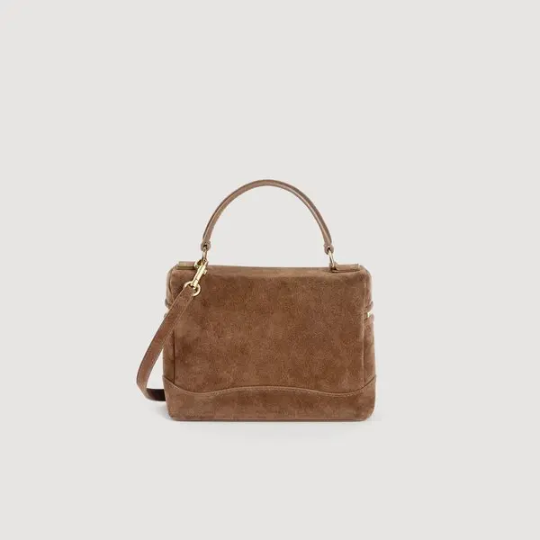 Sandro Tangolino Suede Bag