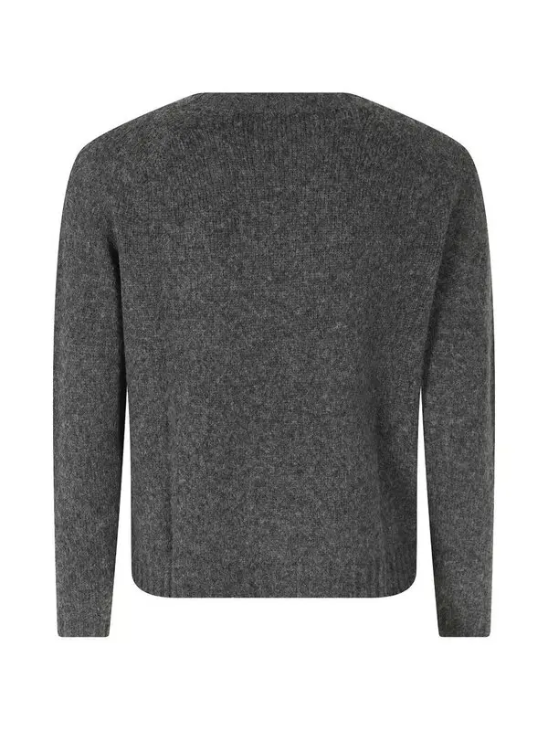 ROBERTO COLLINA Crew Neck Raglan Sleeve Sweater
