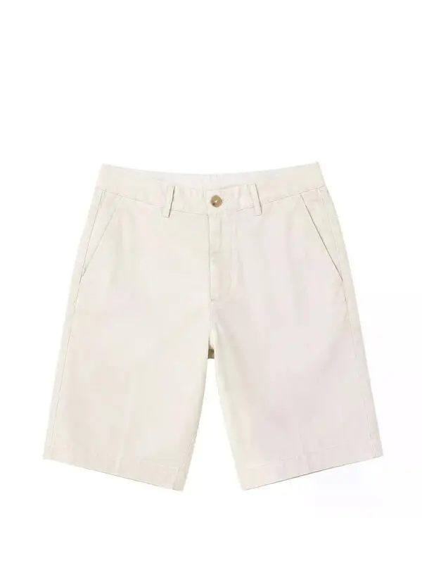 Seventy Gabardine Button-fastening Shorts