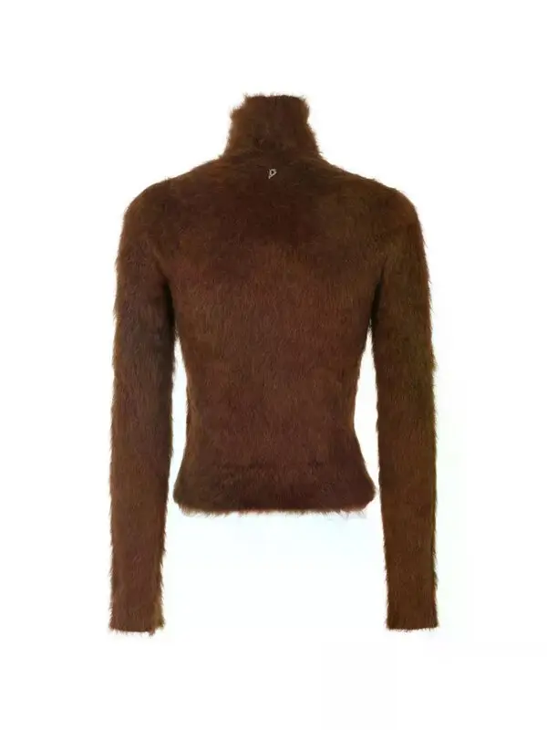DONDUP Fuzzy Roll-neck Sweater