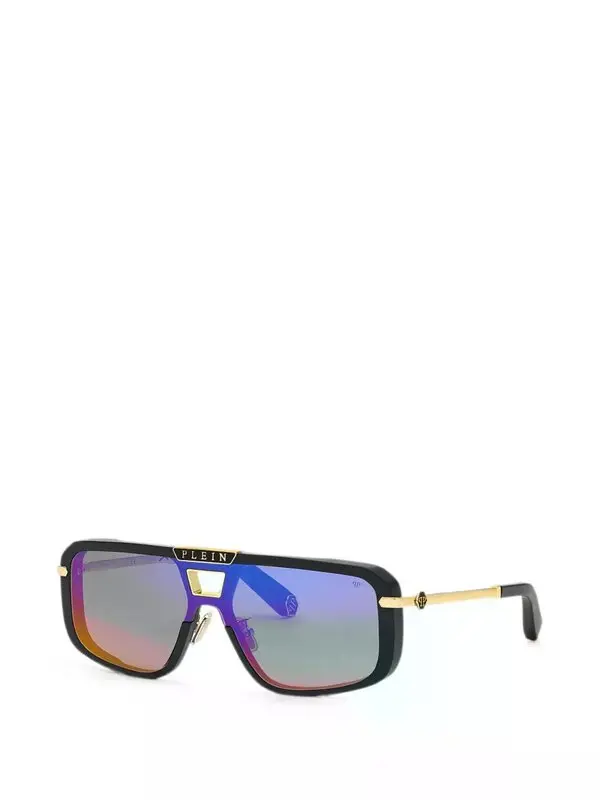 Philipp Plein Geometric Frame Sunglasses