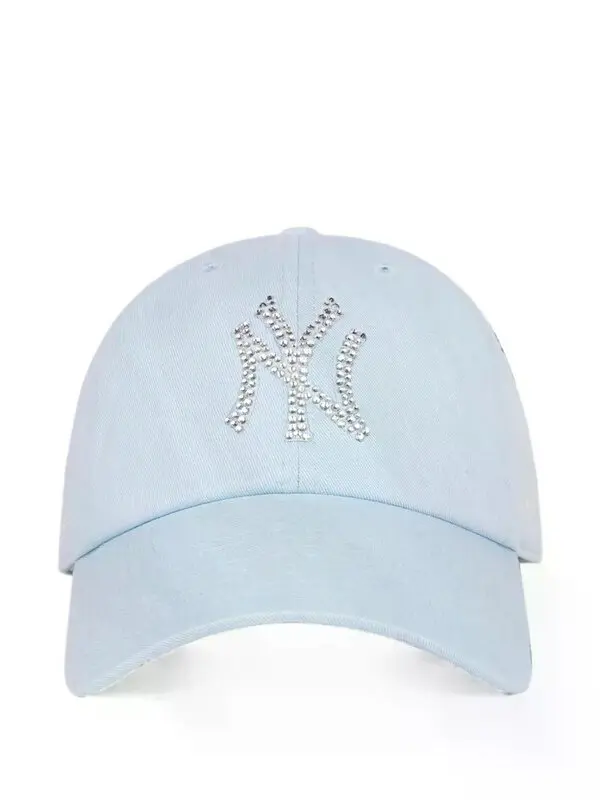 SPORTY & RICH Yankees Kristal Crystal-embellished Cap - Blue