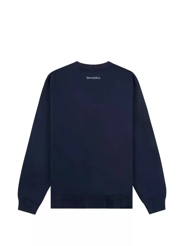 SPORTY & RICH X Yankees Krystal Sweatshirt - Blue