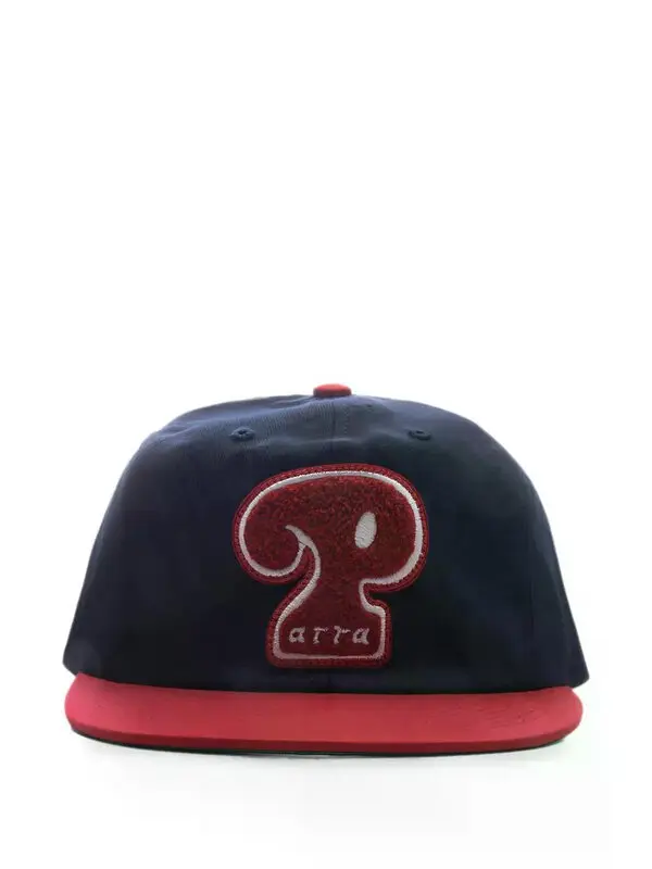 PARRA Ball Sports 6 Logo-patch Six-panel Cap - Blue