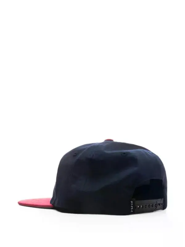 PARRA Six-panel Baseball Cap With Logo Patch - Blue