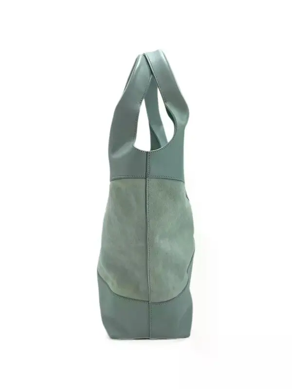 FERRAGAMO 2020s Suede-panel Shoulder Bag