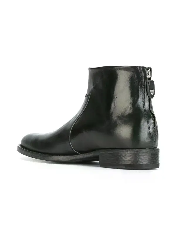HTC LOS ANGELES Officer Round-toe Boots