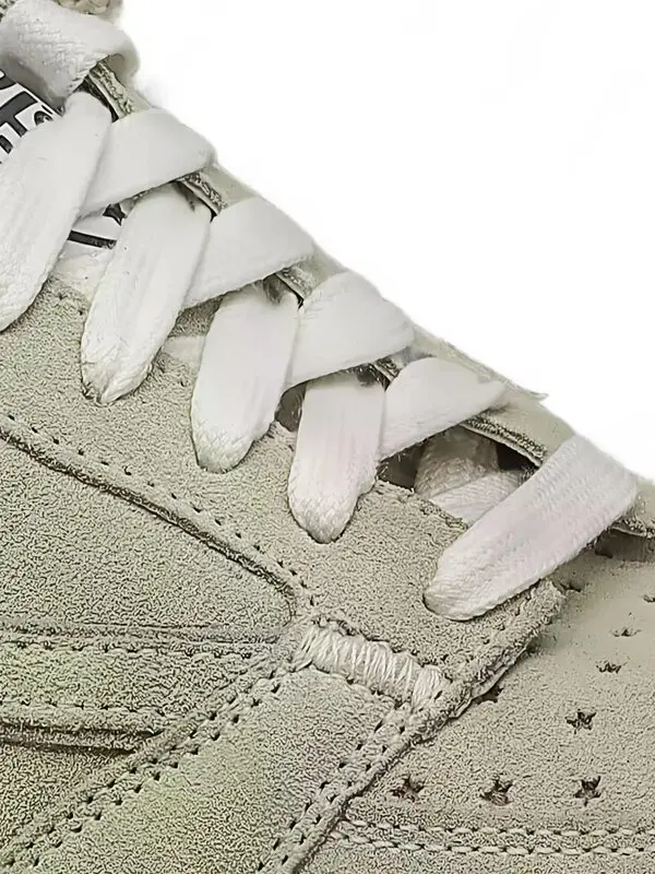 HTC LOS ANGELES Starlight Suede Sneakers With Star Perforations