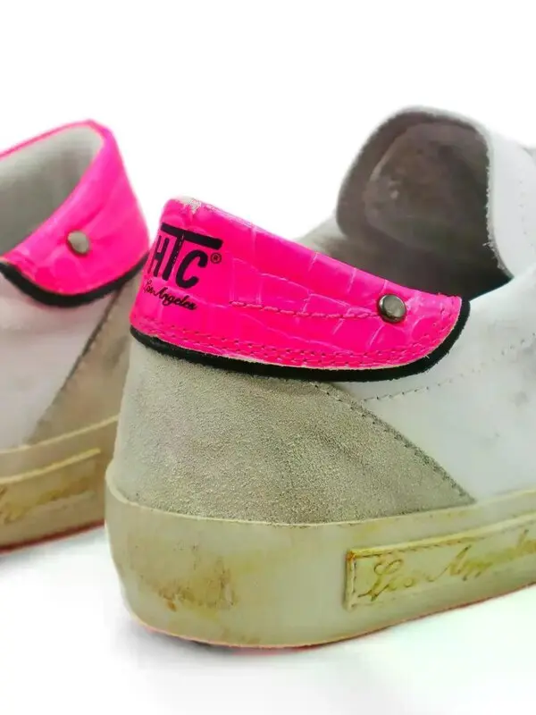 HTC LOS ANGELES Distressed Finish Vipers Sneakers