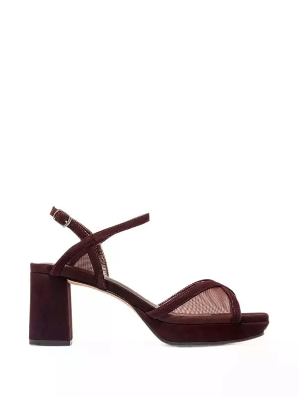 Bernardo Celeste Platform Sandals - Brown