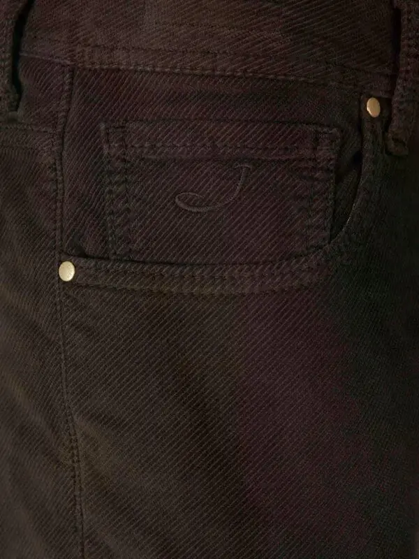 Jacob Cohen Corduroy Effect Five-pocket Jeans