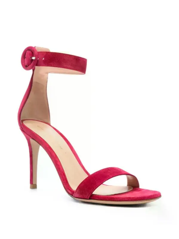 GIANVITO ROSSI Suede Buckle-fastening Sandals