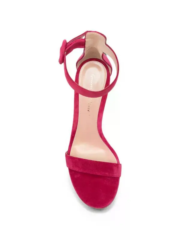 GIANVITO ROSSI Suede Buckle-fastening Sandals