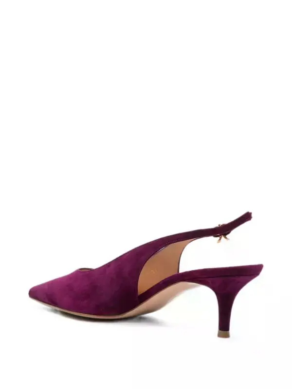 GIANVITO ROSSI Pointed-toe Slingback Pumps