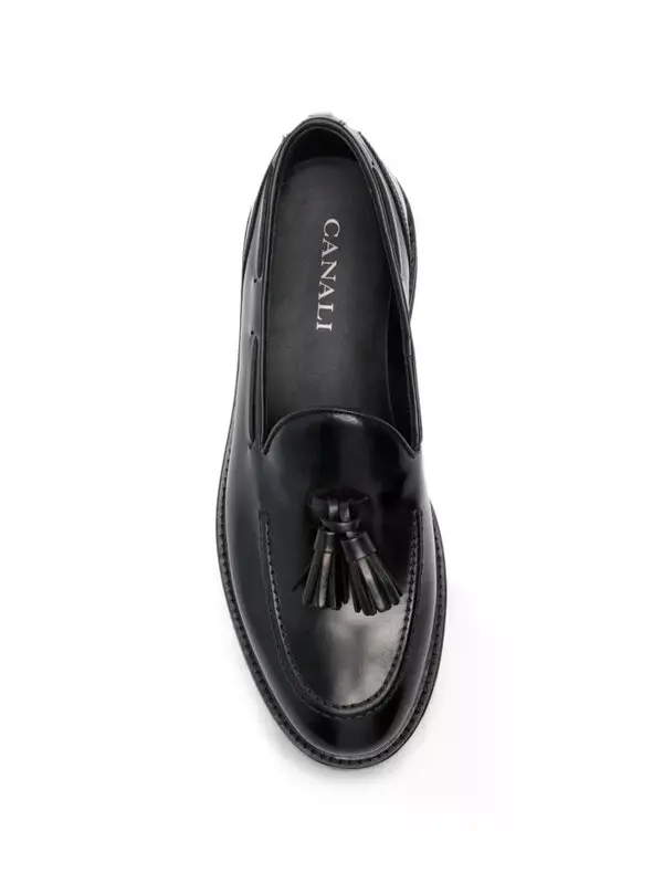 Canali Tassel Detail Calf-leather Loafers