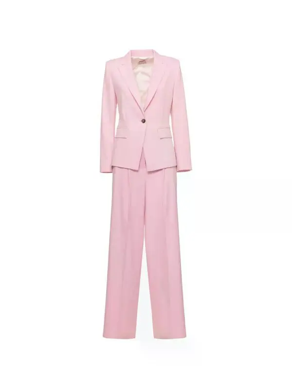 EMME Peak-lapel Single-breasted Suit - Pink