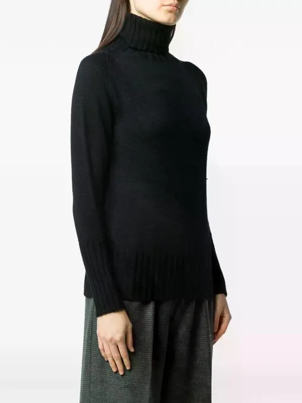 DRUMOHR Roll-neck Ribbed-trim Sweater