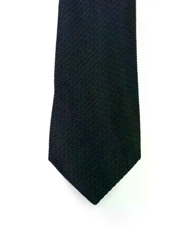 Canali Micro-pattern Silk Tie