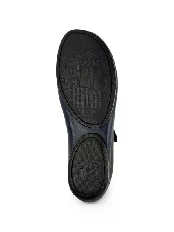 Camper Right Nina Leather Ballet Flats