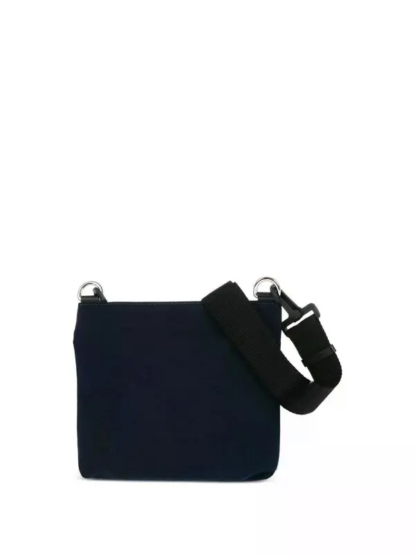 Neil Barrett Thunderbolt Patch Messenger Bag - Blue