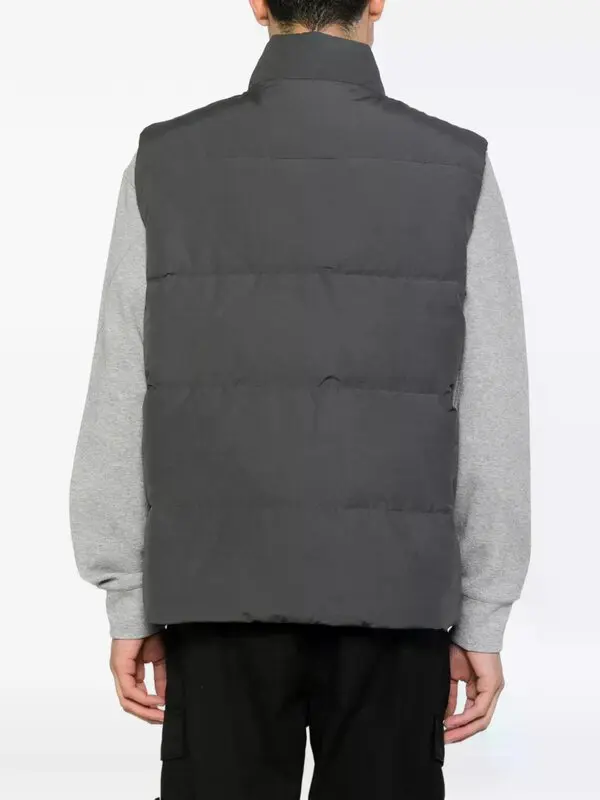 Canada Goose Quilted Logo-patch Gilet - Grey