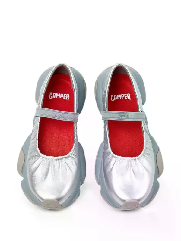 Camper Karst Leather Ballet Flats