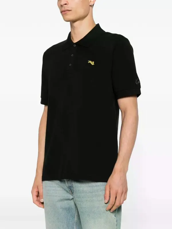 Kenzo Tiger-patch Polo Shirt