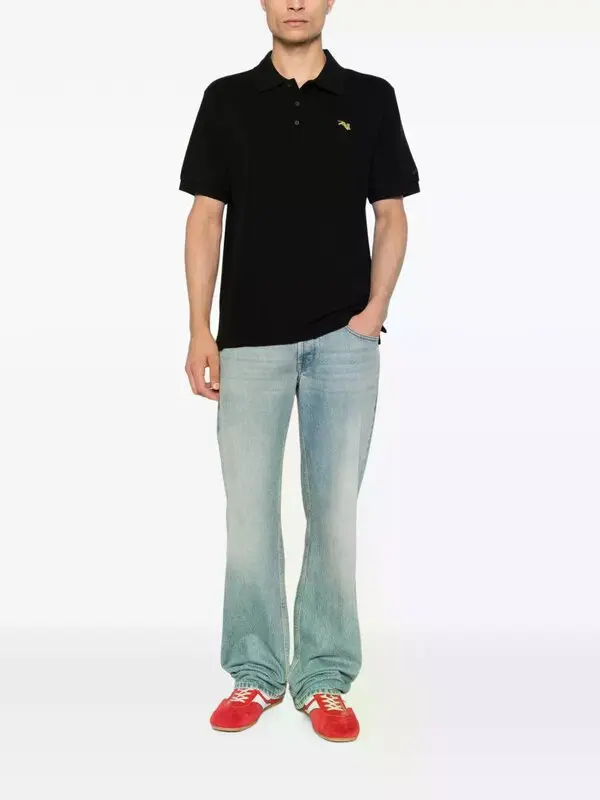 Kenzo Tiger-patch Polo Shirt