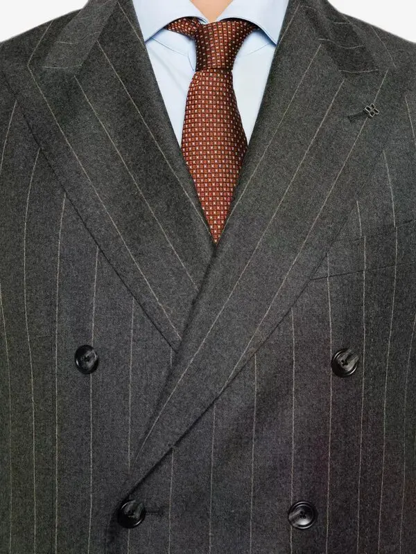Tagliatore Pinstripe-pattern Double-breasted Suit