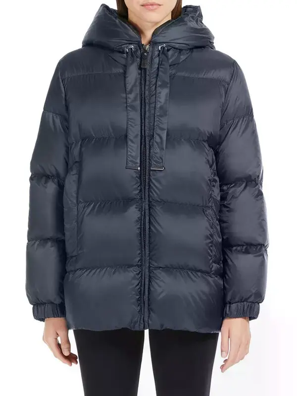Max Mara Seia Water-repellent Puffer Jacket - Blue