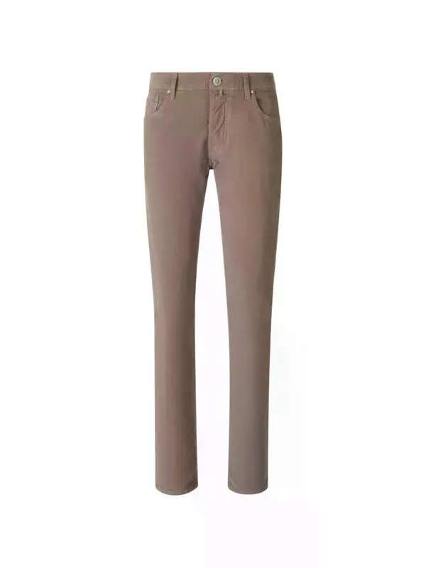 Jacob Cohen Logo-patch Straight-leg Jeans