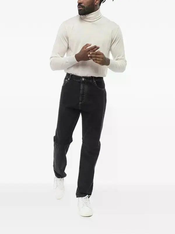Brunello Cucinelli Logo-patch Straight Jeans