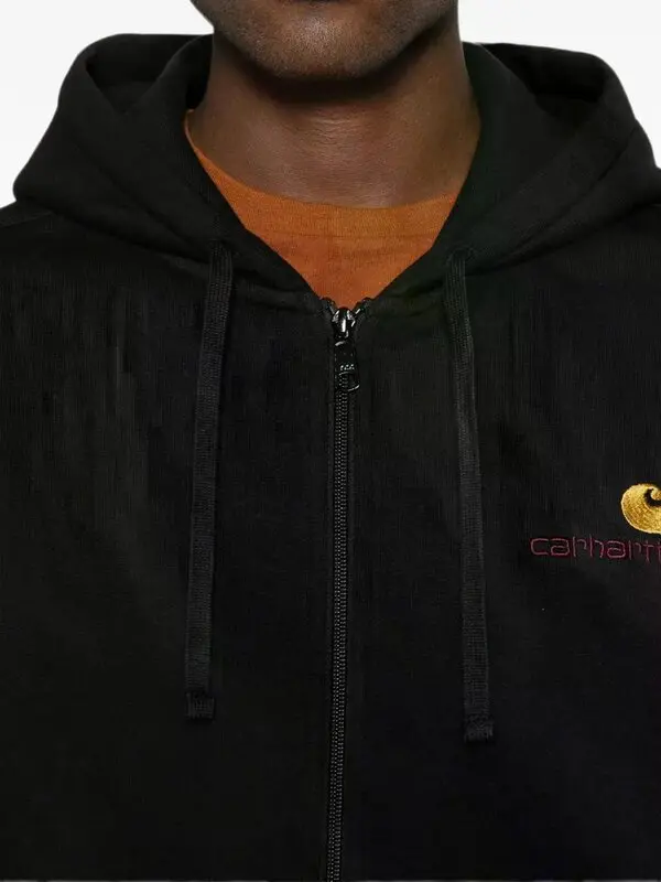 Carhartt Work In Progress American Script Zip Hoodie
