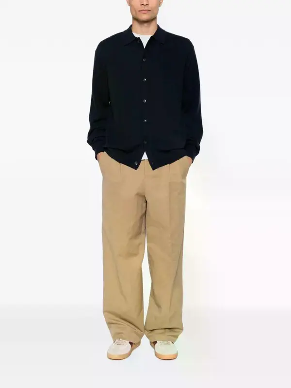 7 For All Mankind Button-up Long-sleeve Shirt