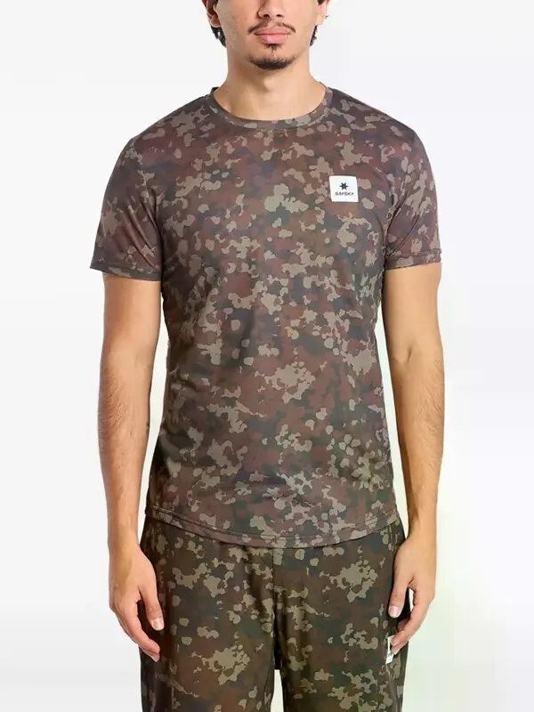 SAYSKY Camo-print T-shirt