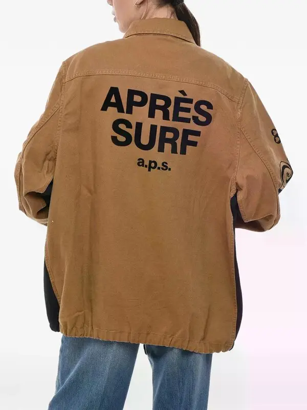 APRES SURF Logo-print Jacket