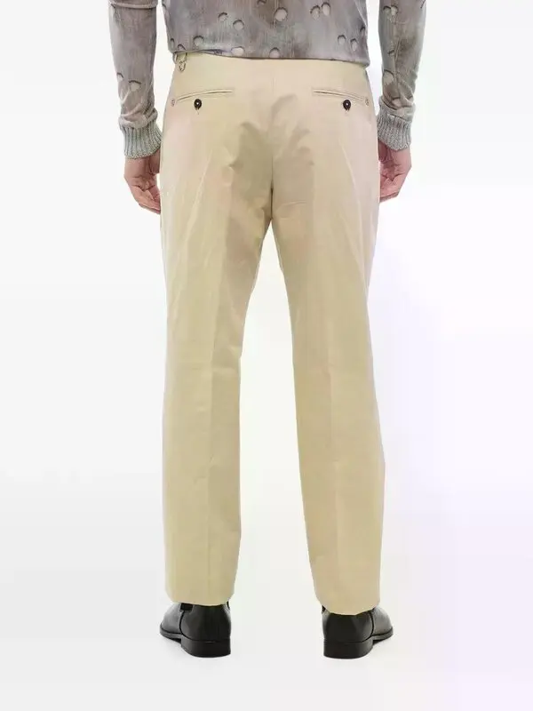 John Richmond Pleated-front Tailored Trousers