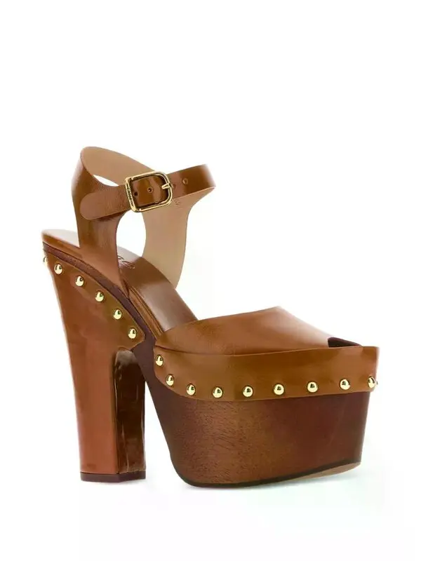 Chloé Meret Stud-embellished Pumps