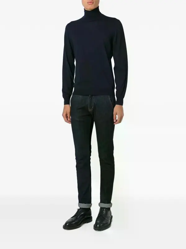 DRUMOHR Roll-neck Wool Sweater