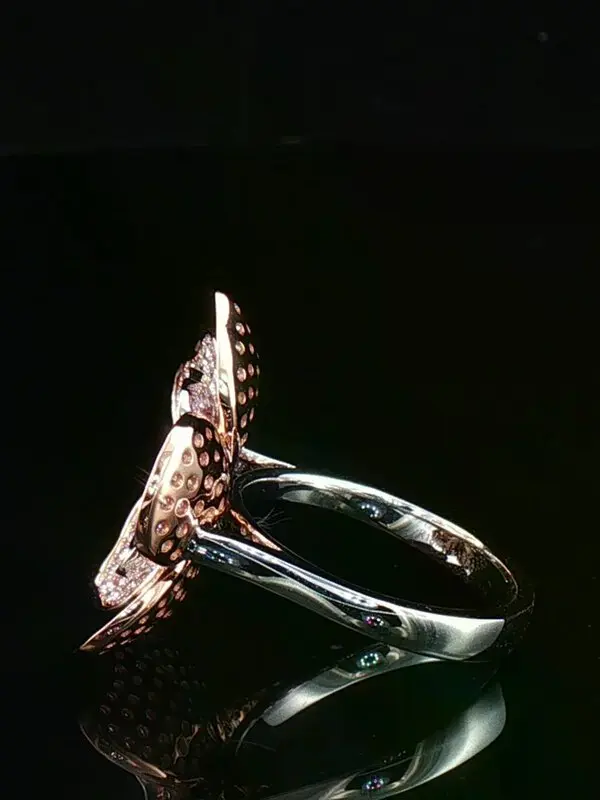 HYT JEWELRY Flower Diamond Ring