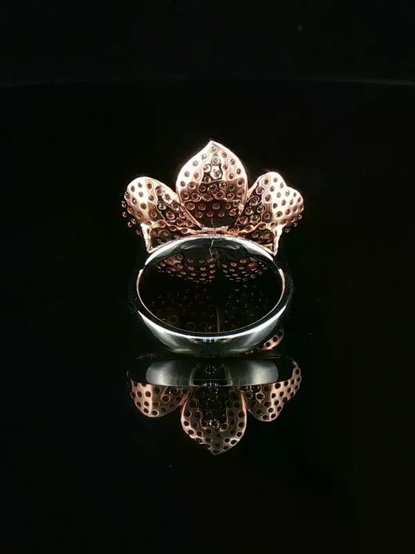 HYT JEWELRY Flower Diamond Ring